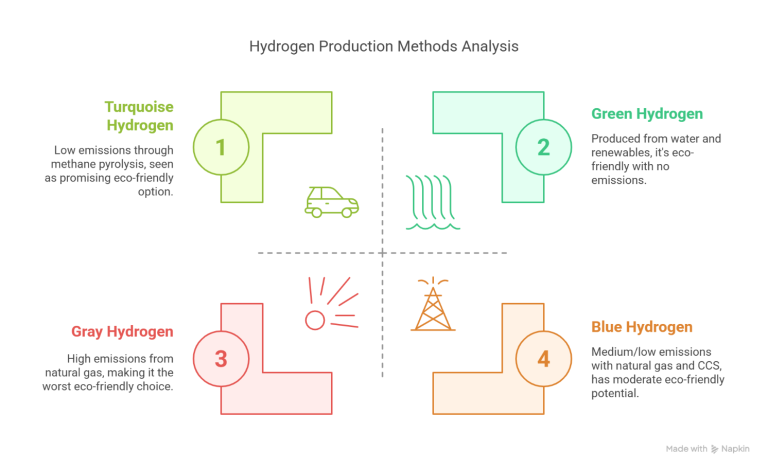 3 Types of Hydrogen Fuels: Green Blue and Gray Hydrogen Explained