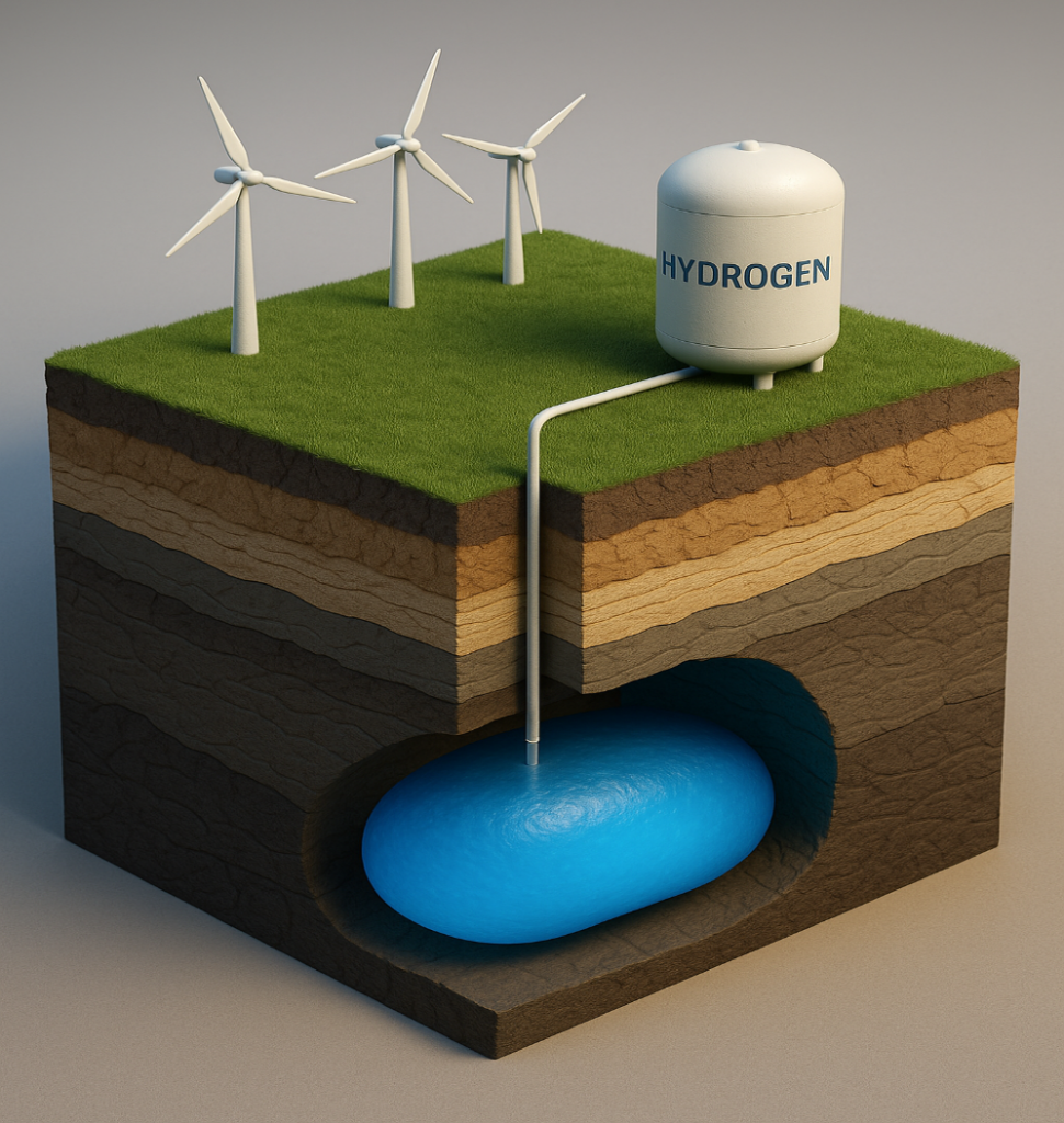 Underground Hydrogen Storage: Geologic Formations as Natural Batteries ...