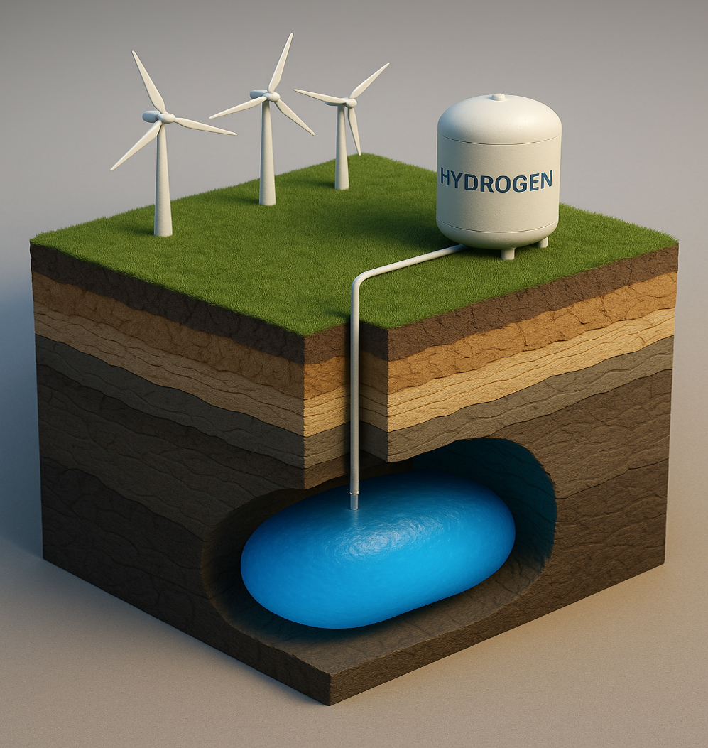 Underground Hydrogen Storage: Geologic Formations as Natural Batteries ...