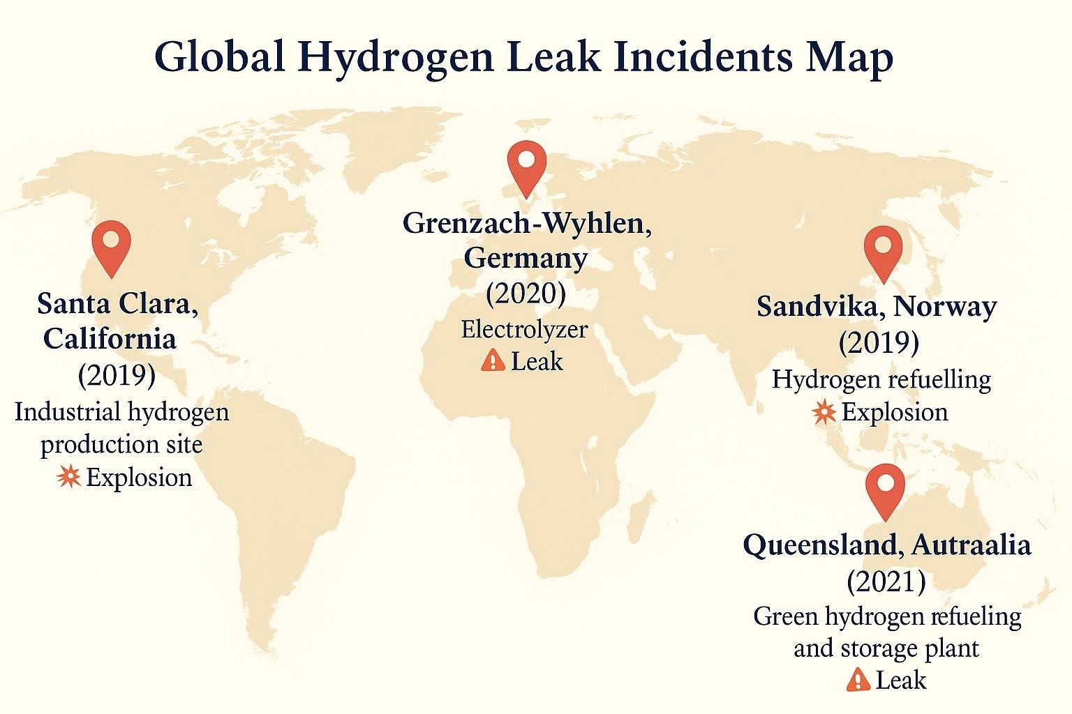 Major Hydrogen Leak Incidents Explored – From Queensland to Germany ...