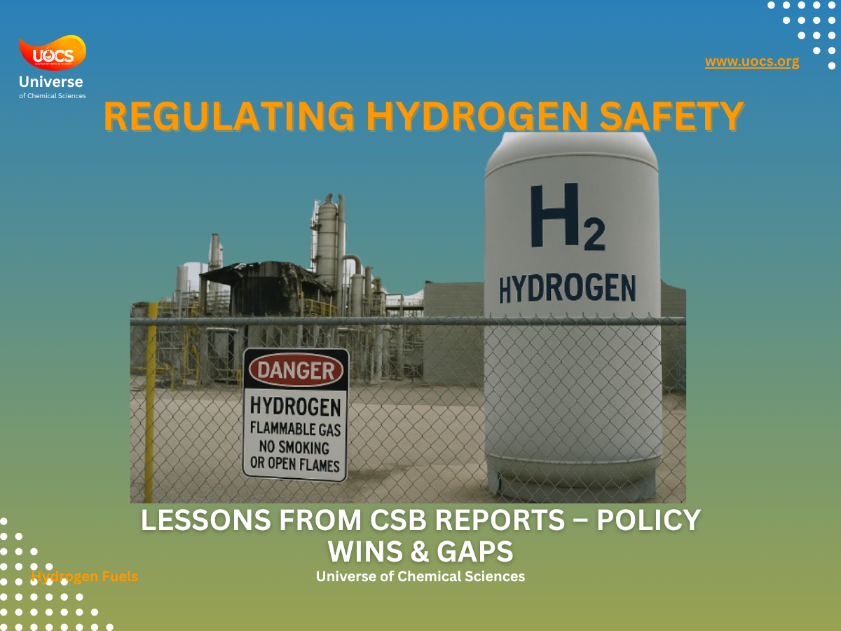 Regulating Hydrogen Safety: Lessons from CSB Reports – Policy wins ...