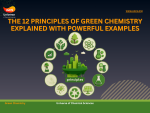 The 12 Principles of Green Chemistry Explained with Powerful Examples ...