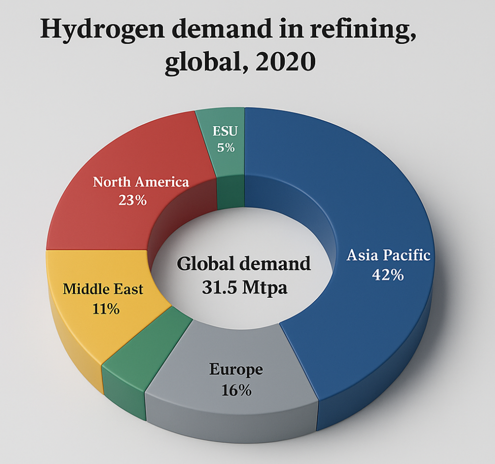 Global Hydrogen Production Gap: Why Demand Lags Supply - uocs.org